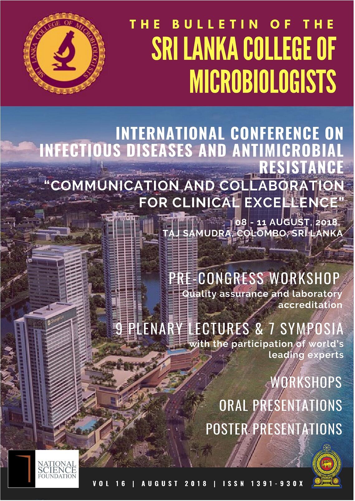 SLCM Bulletins - Sri Lanka College of Microbiologists